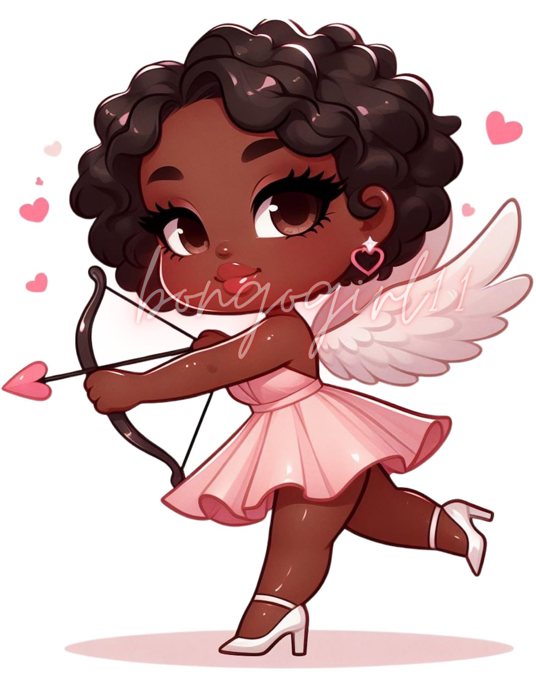 Valentine's Day Cupid Collection | Chibi Doll PNG| Chibi Doll Art ...