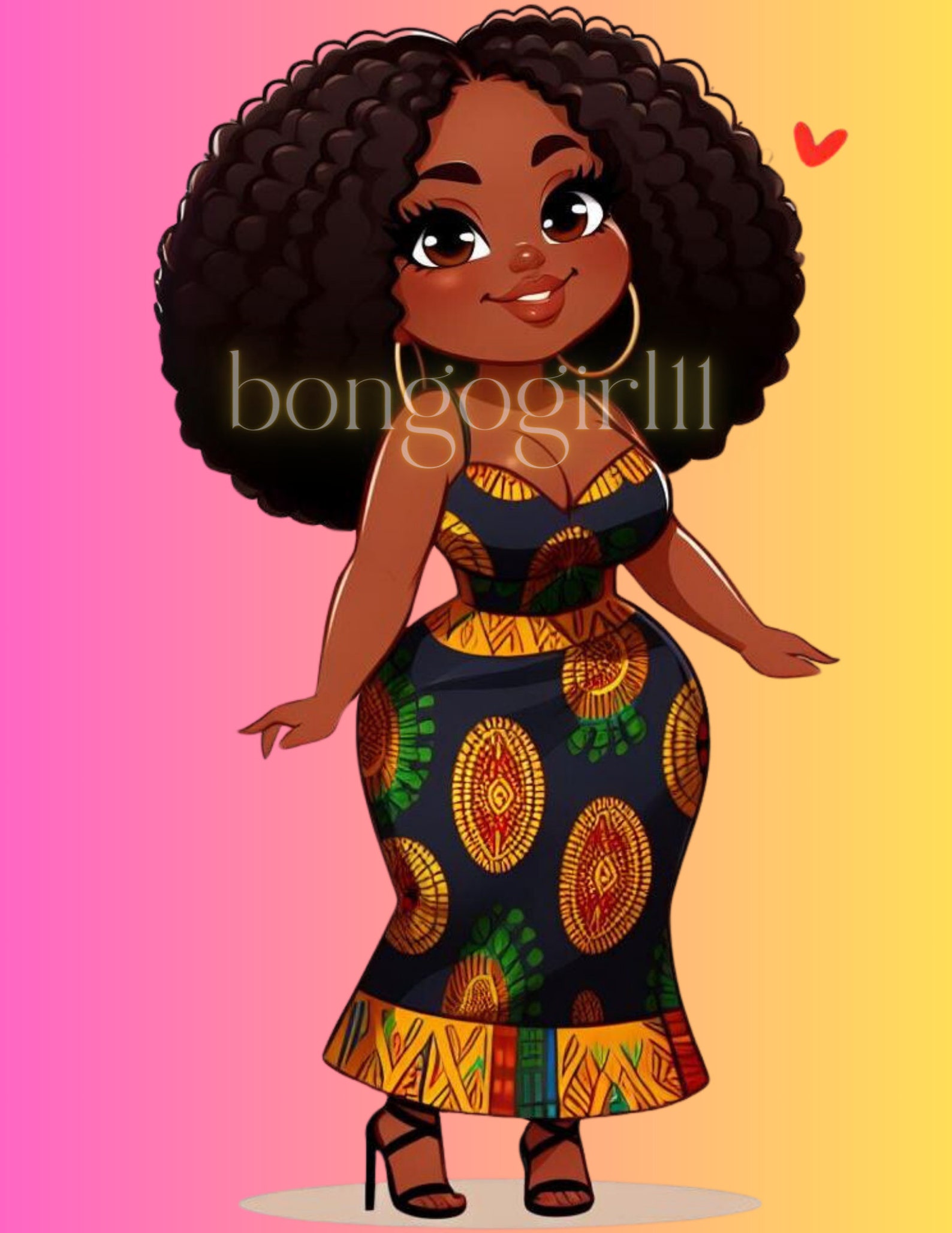 Ankara Dress Collection | Doll PNG| Doll Art| Doll African American ...