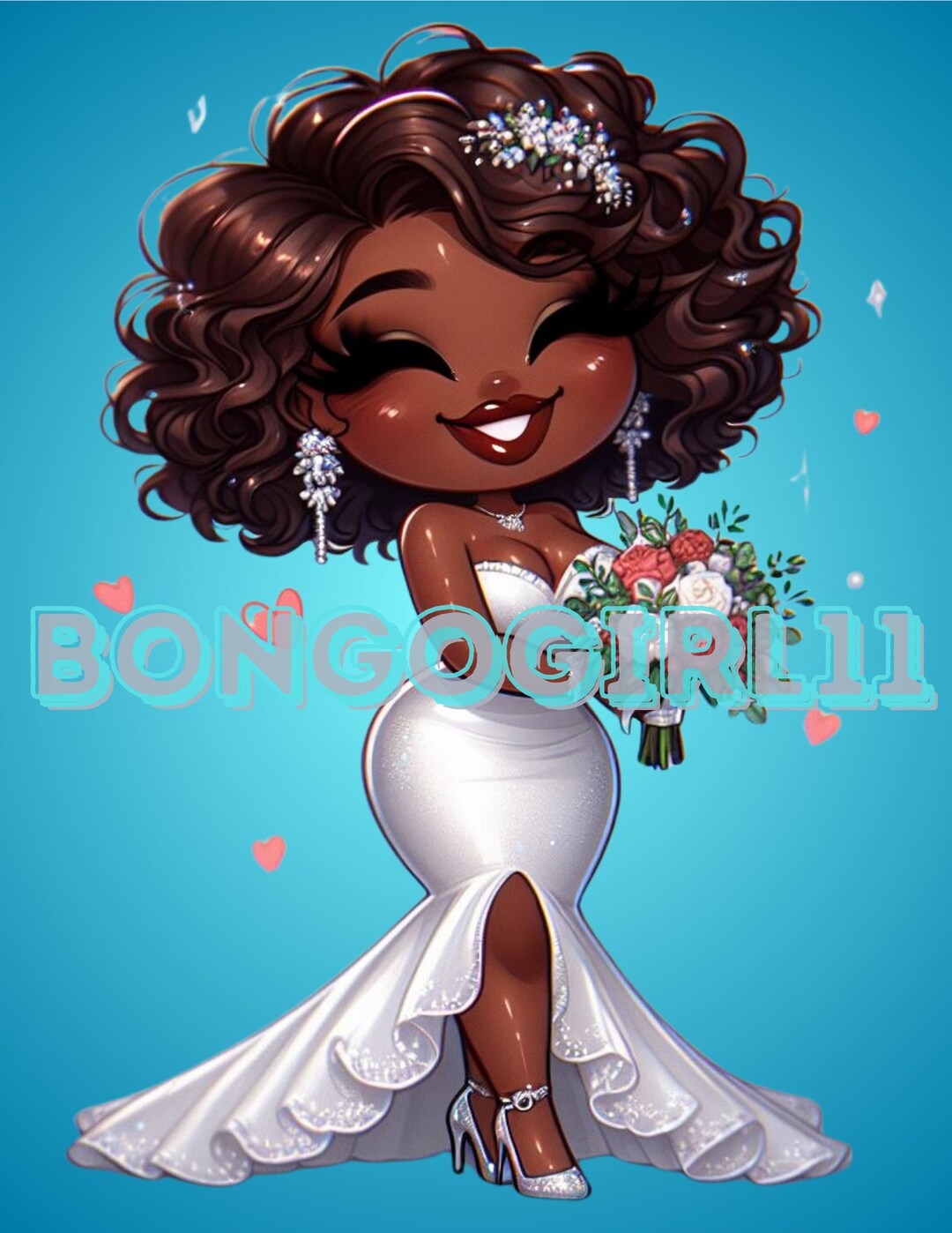 Chibi Wedding Day Collection | Chibi Doll PNG| Chibi Doll Art| Chibi ...