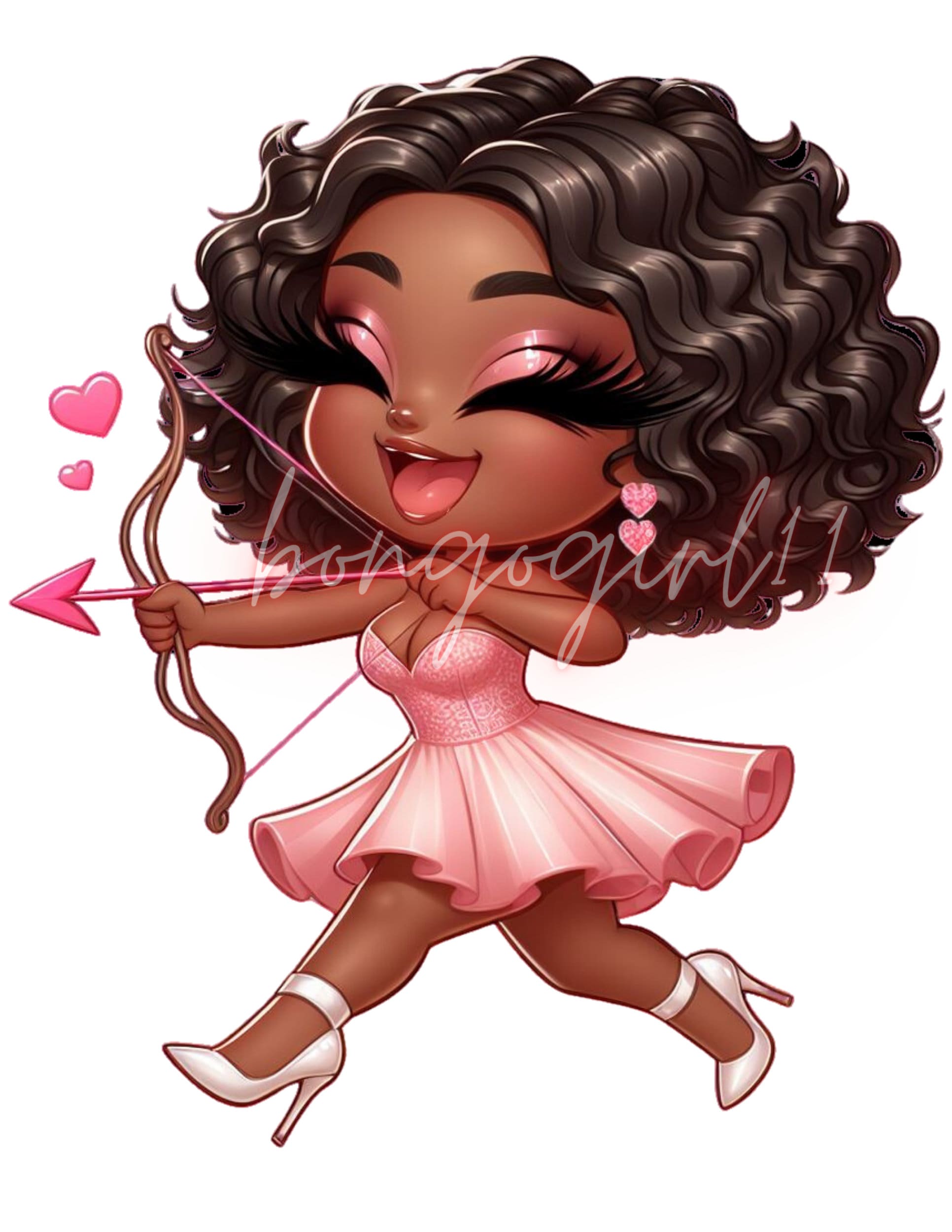 Valentine's Day Cupid Collection | Chibi Doll PNG| Chibi Doll Art ...