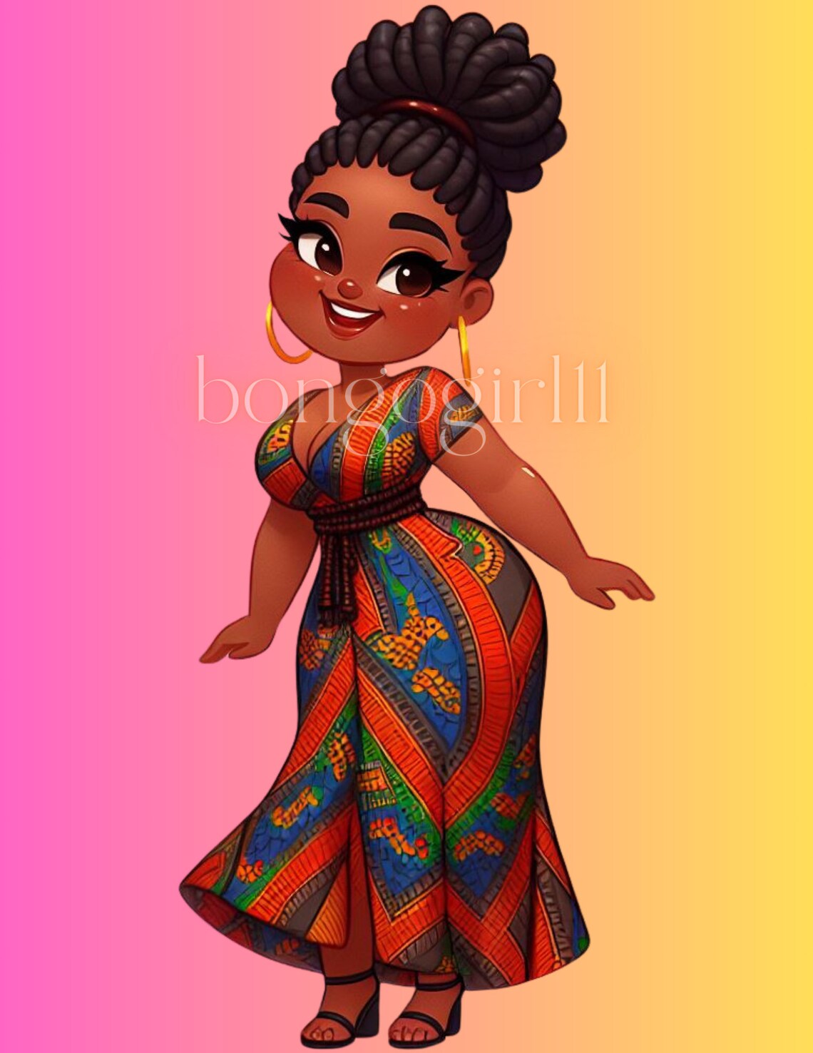 Ankara Dress Collection | Doll PNG| Doll Art| Doll African American ...