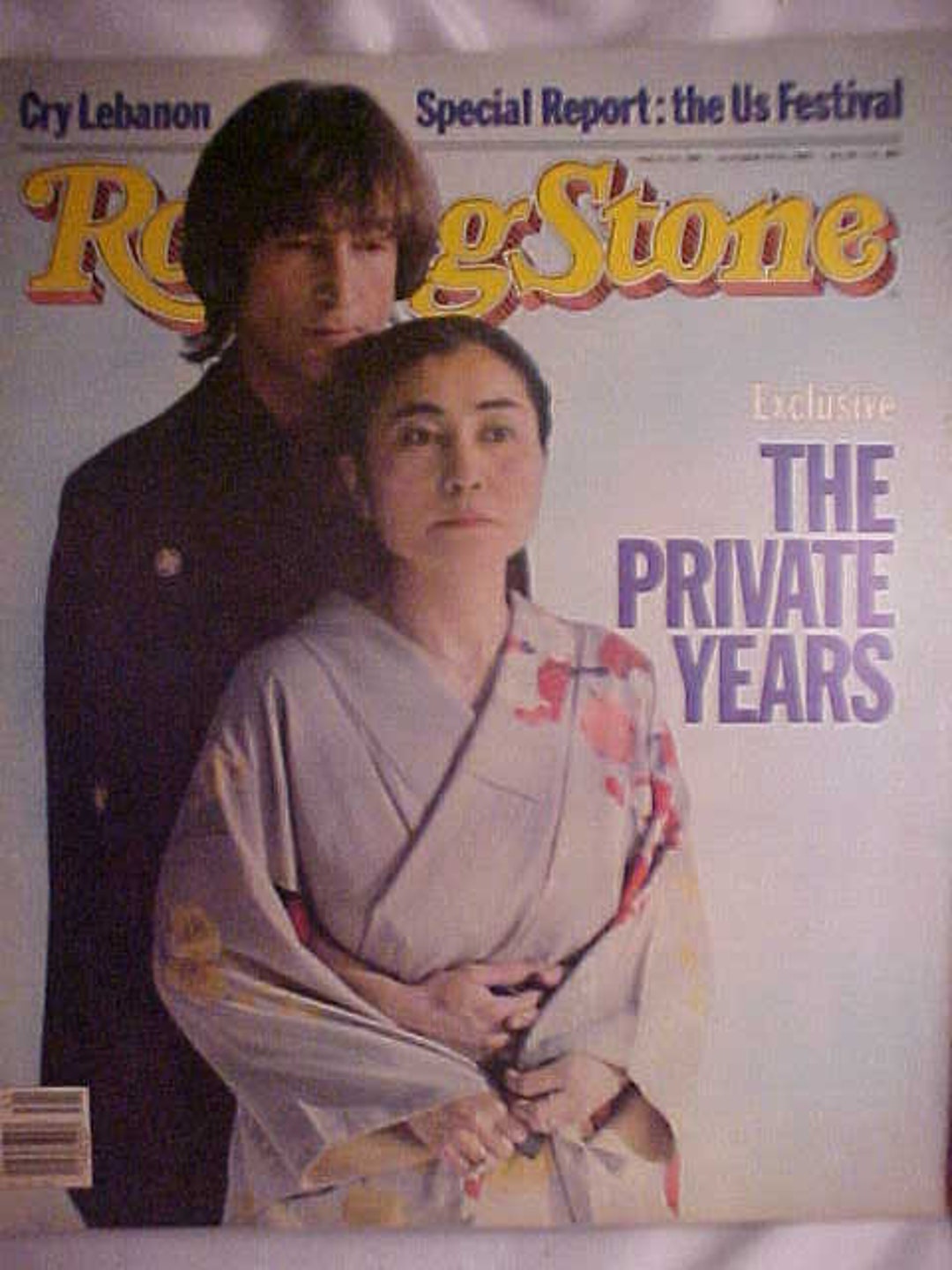 October 14, 1982 Issue No. 380 Rolling Stone Magazine Beatles John ...