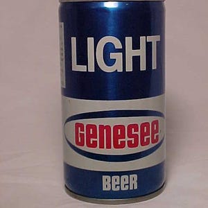 C1960-70s Genesee Light Beer the Genesee Brewing Co. Rochester, New ...