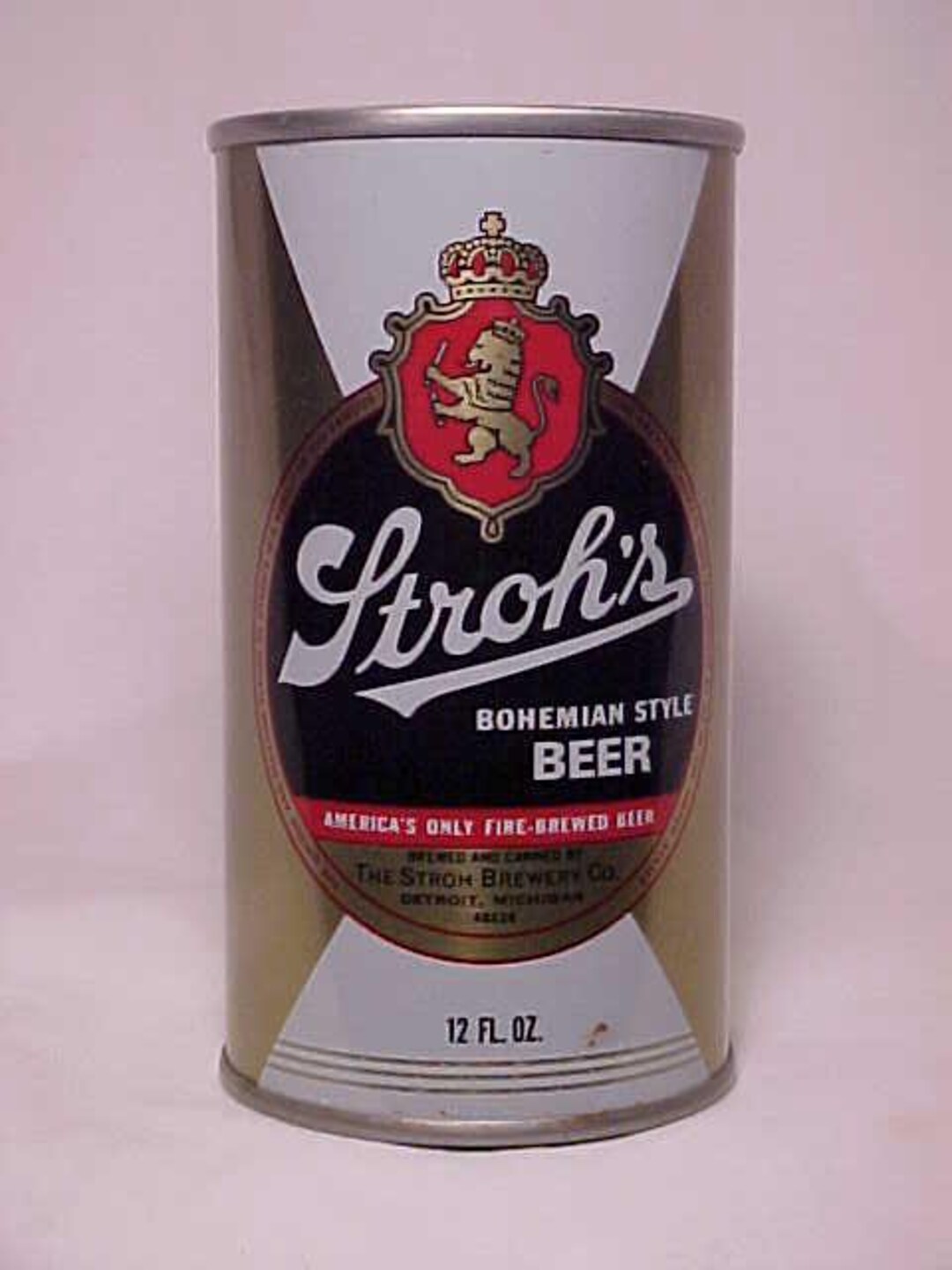 C1970s Stroh's Bohemian Style Beer Canned by the Stroh Brewery Co ...