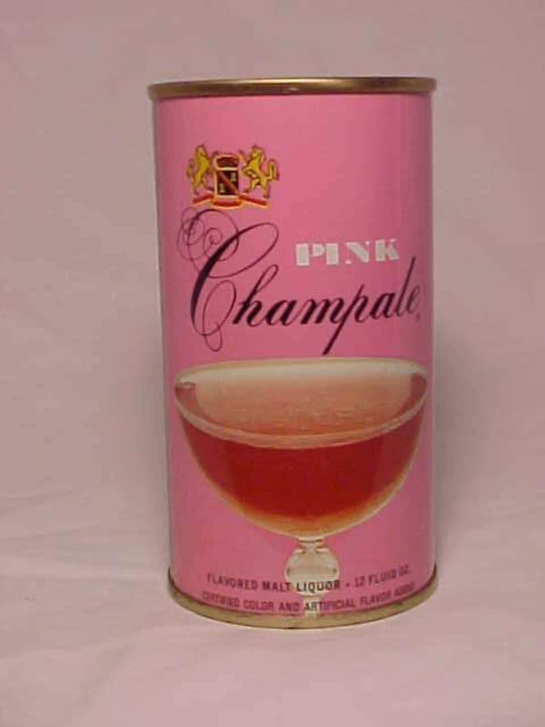C1970 Pink Champale Malt Liquor Champale Inc. Trenton, New Jersey ...