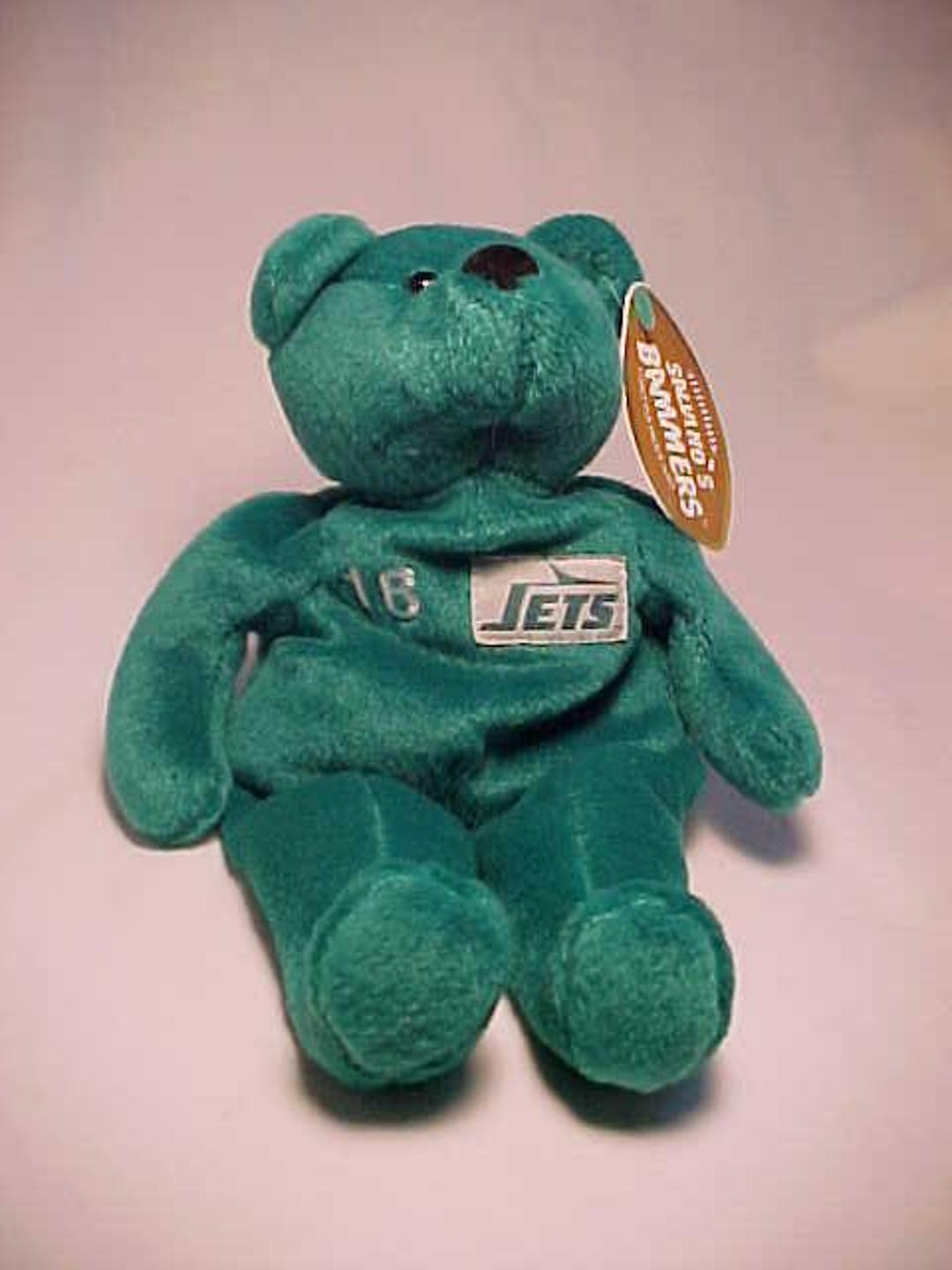 Vintage 1999 Vinny Testaverde New York Jets Football Teddy Bear Plush ...