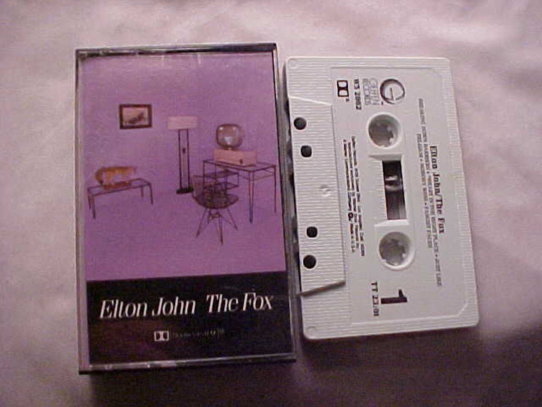 1981 Elton John the Fox Cassette Tape Retro 1980s Rock N Roll - Etsy