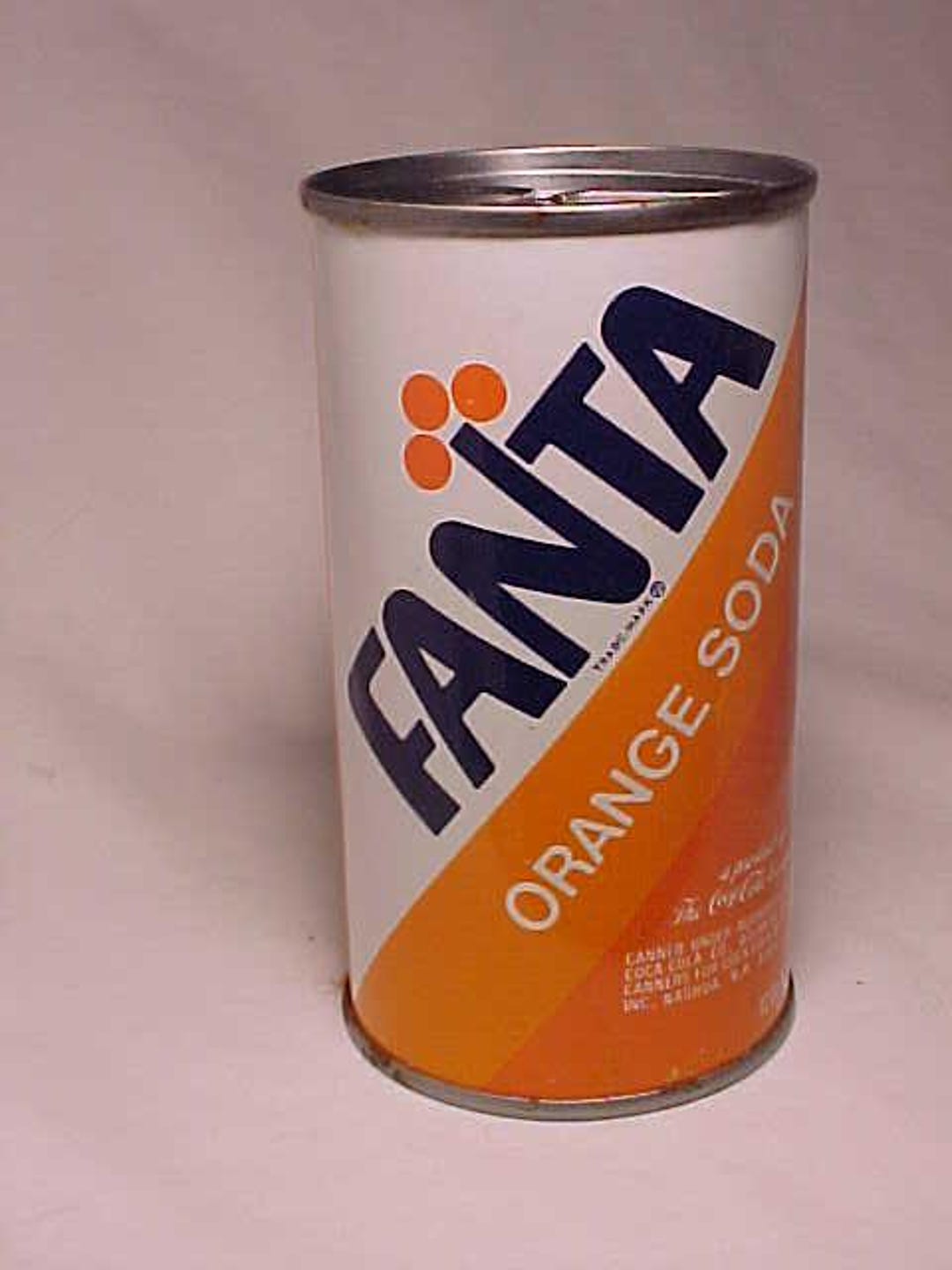 C1960s Fanta Orange Soda by Canners for Coca Cola Bottlers Inc. Nashua ...