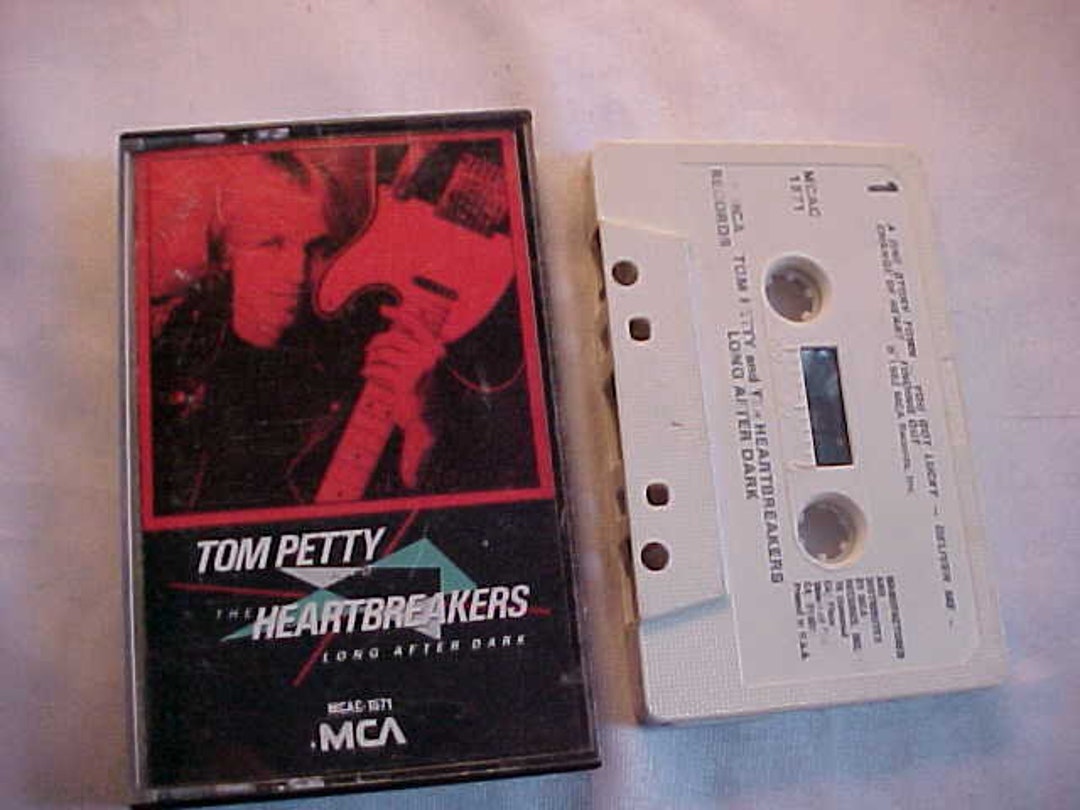 1982 Tom Petty & the Heartbreakers Long After Dark Tape Cassette, Retro 1980s Rock N Roll Music ...