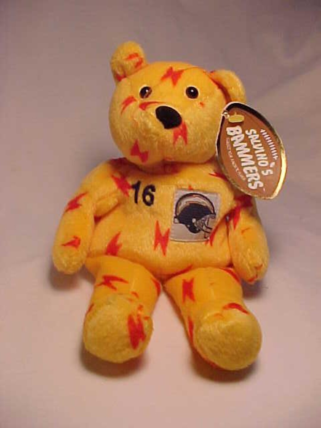 Vintage 1999 Ryal Leaf #16 Los Angeles Chargers NFL Football Teddy Bear ...