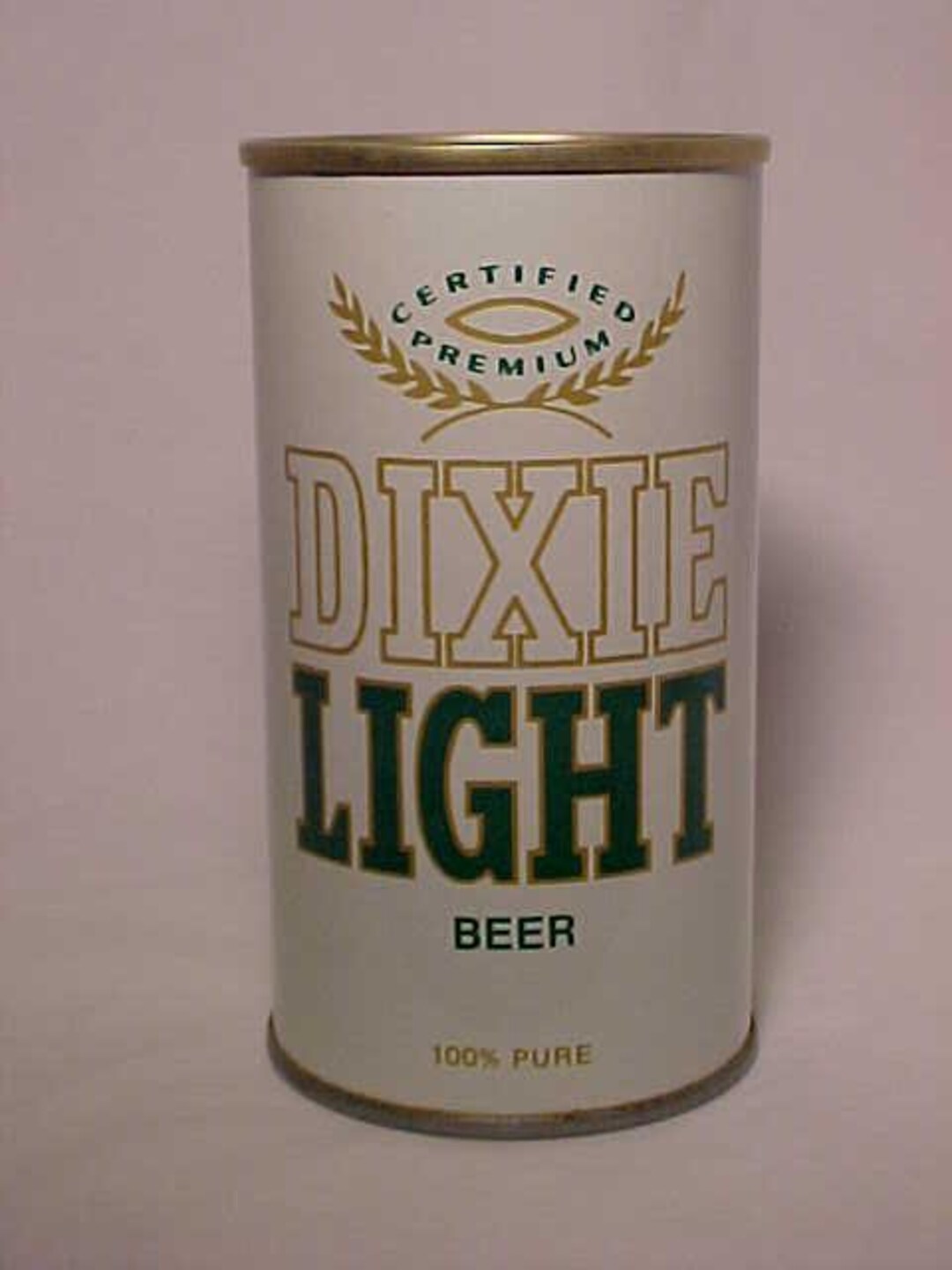 C1970s Dixie Light Beer Dixie Brewing Co. Inc. New Orleans, Louisiana ...