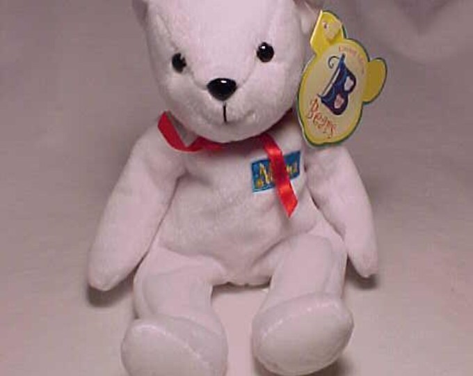 Vintage 1998 Muna Bear #8853 Teddy Bear by Bean Bean Bears California Plush Stuffed Animal With ...