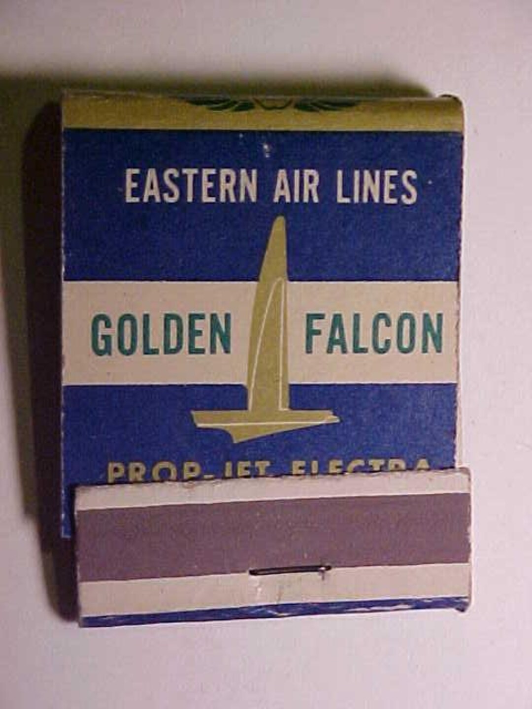 C1960s Eastern Air Lines DC8-B Jet Electra Cities Service, Vintage Full ...