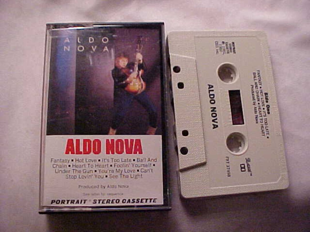 1982 Aldo Nova Cassette Tape Retro 1980s Rock N Roll Music - Etsy