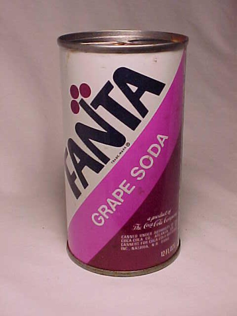 C1960s Fanta Grape Soda by Canners for Coca Cola Bottlers Inc. Nashua ...
