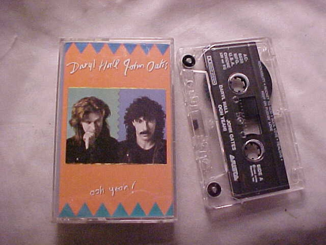 1988 Daryl Hall John Oates Ooh Yeah!, Tape Cassette, Retro 1980s Rock N ...
