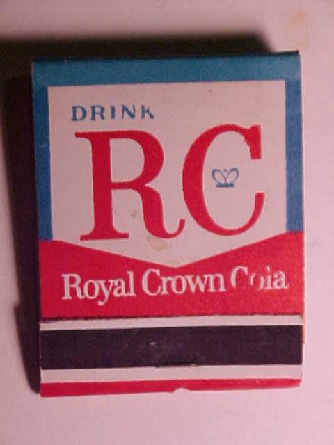 C1950-60s Drink RC Royal Crown Cola New York, Now RC in 16 Oz. and 26 ...
