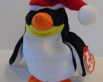 Ty Zero the Penguin Beanie Babies - Etsy