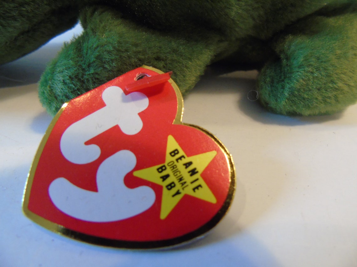 Ty Beanie Babies Ally the Alligator Birth Date 3-14-94 Style - Etsy