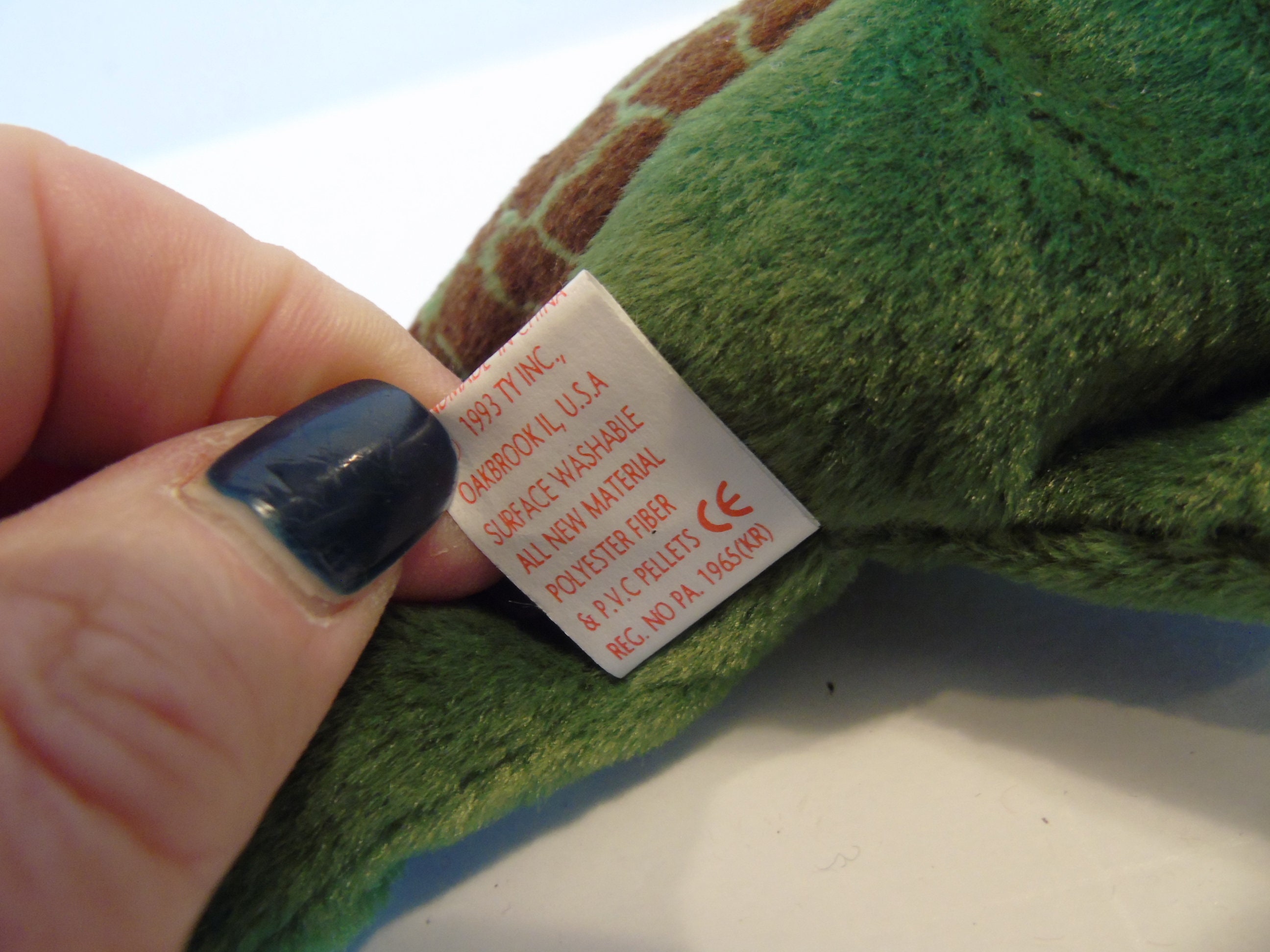 Ty Beanie Babies Ally the Alligator Birth Date 3-14-94 Style - Etsy