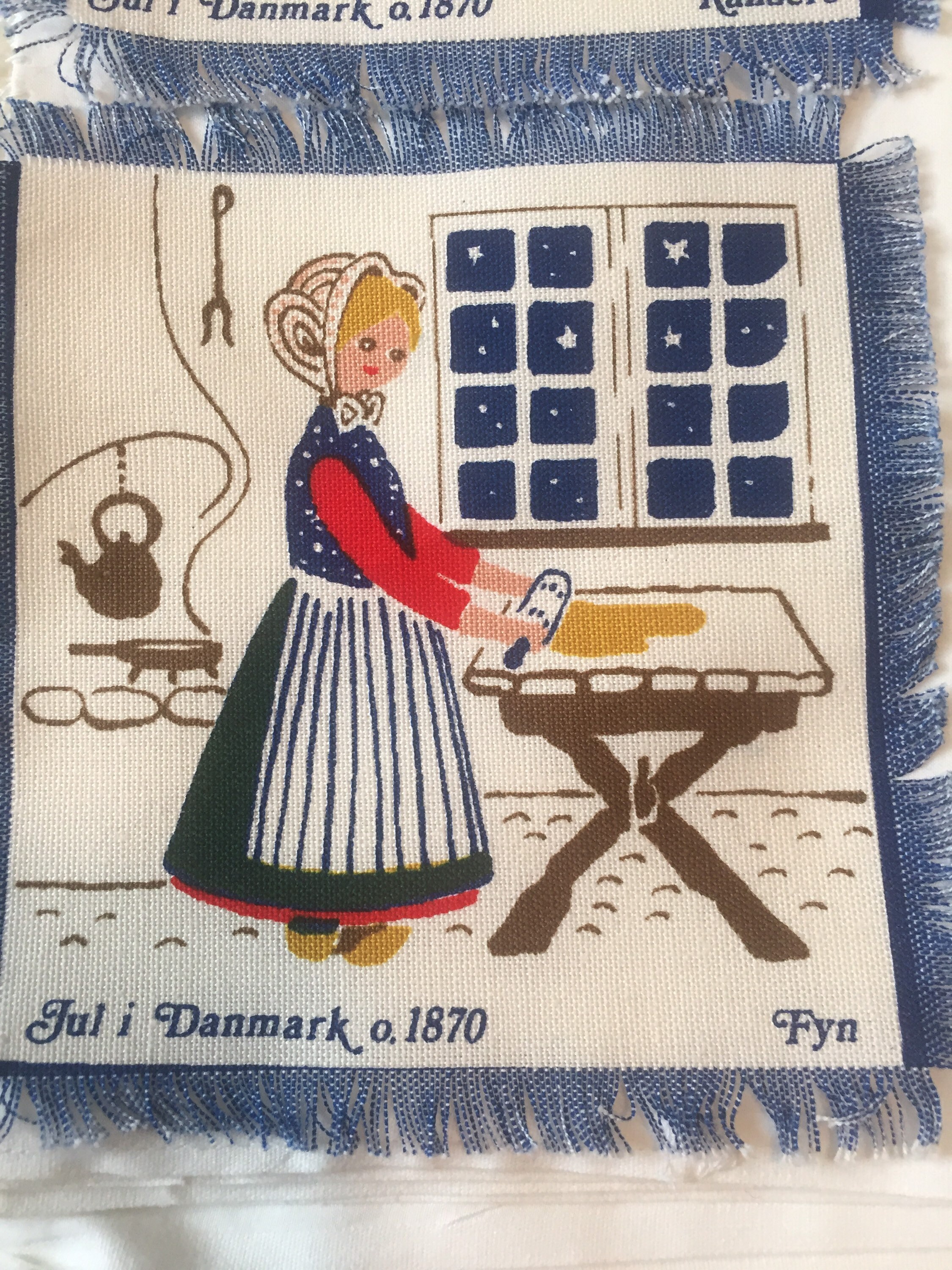 Vintage 6 Cocktail Napkins Danmark 1870 Handmade Linen Denmark - Etsy UK