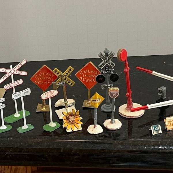 Ho Scale Street Signs - Etsy