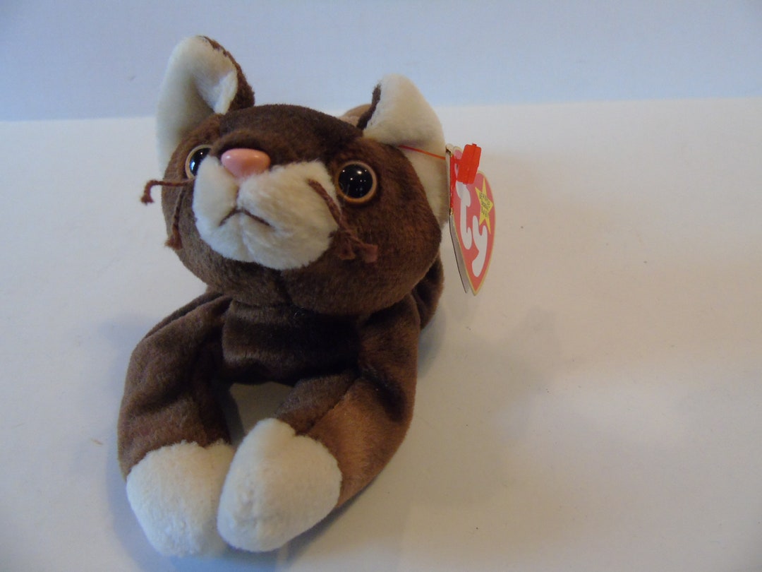 Ty Beanie Babies Pounce the Cat Birth Date August 28 1997 No - Etsy