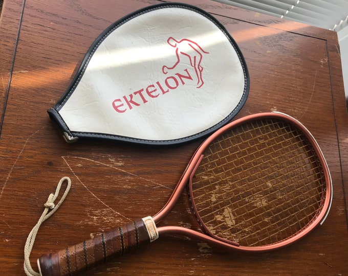 Vintage Ektelon Racquetball Racquet Strandemo Copper Flex VTG SM Grip ...