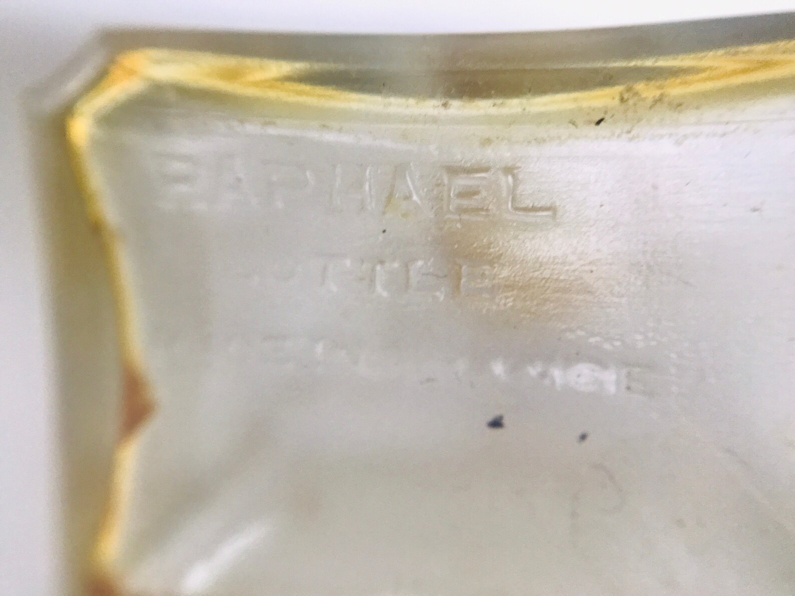 Vtg Replique Raphael Perfume Bottle 1/2 Fl. Oz. Made In France | Etsy