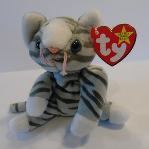 Ty Beanie Babies Prance the Cat Birth Date November 20, 1997 No Style ...