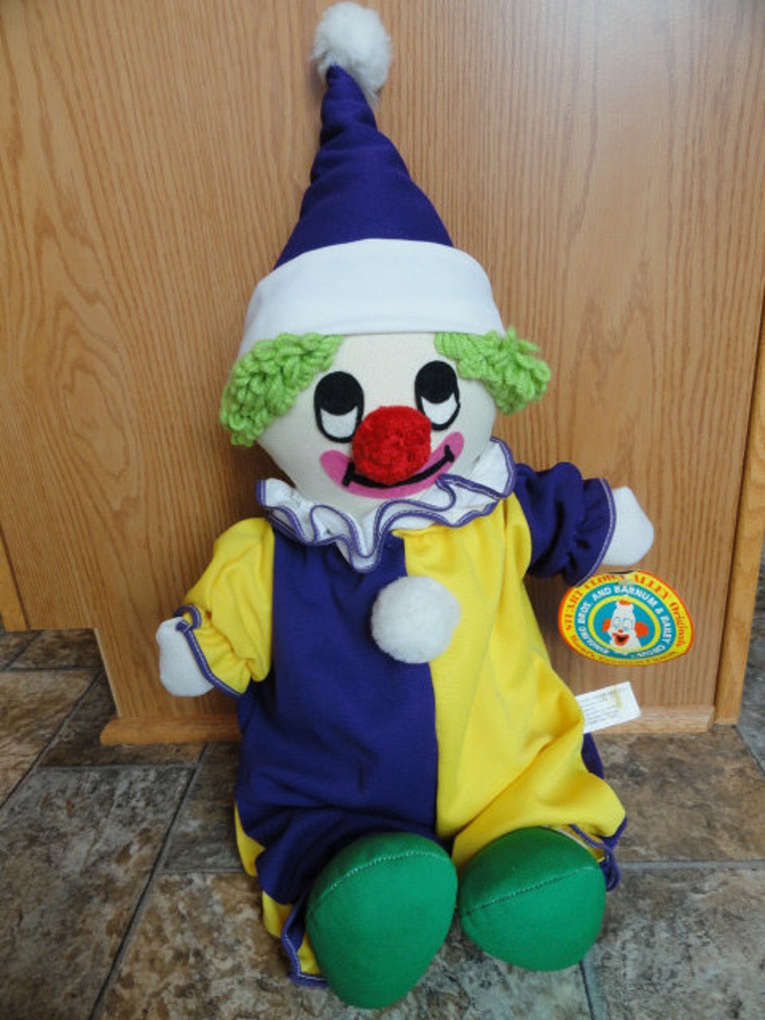 Vintage Stuart Clown Alley Originals Clown 1981 Sugar Plum - Etsy