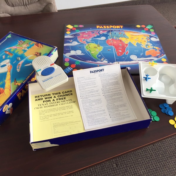 Passport Game - Etsy
