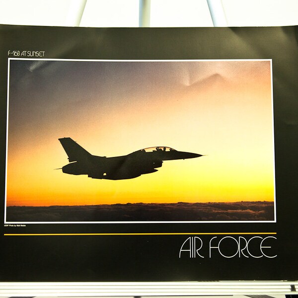 Air Force Poster Vintage - Etsy