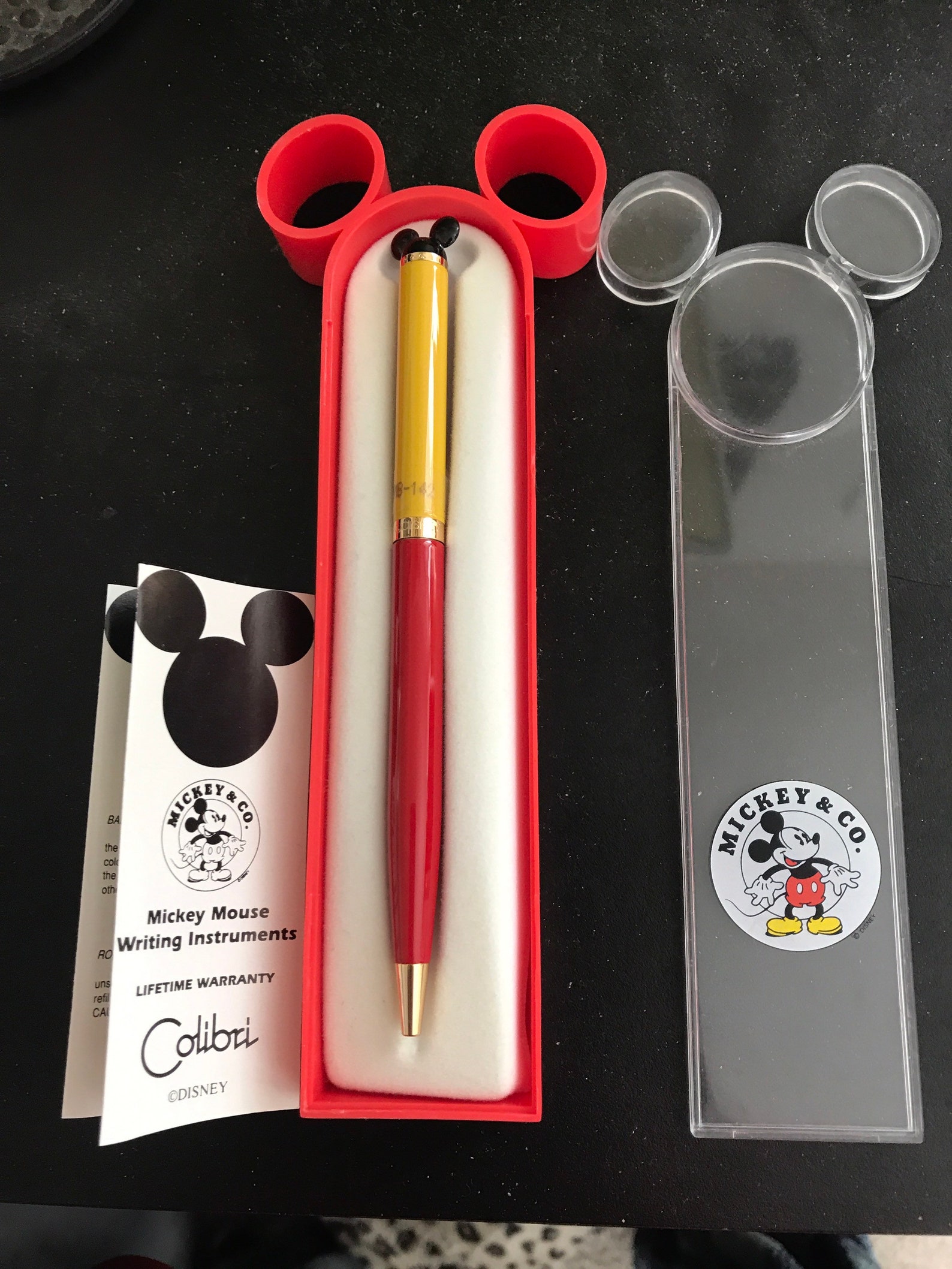 Vintage Mickey Mouse Writing Instrument Roller Ball Pen Disney | Etsy
