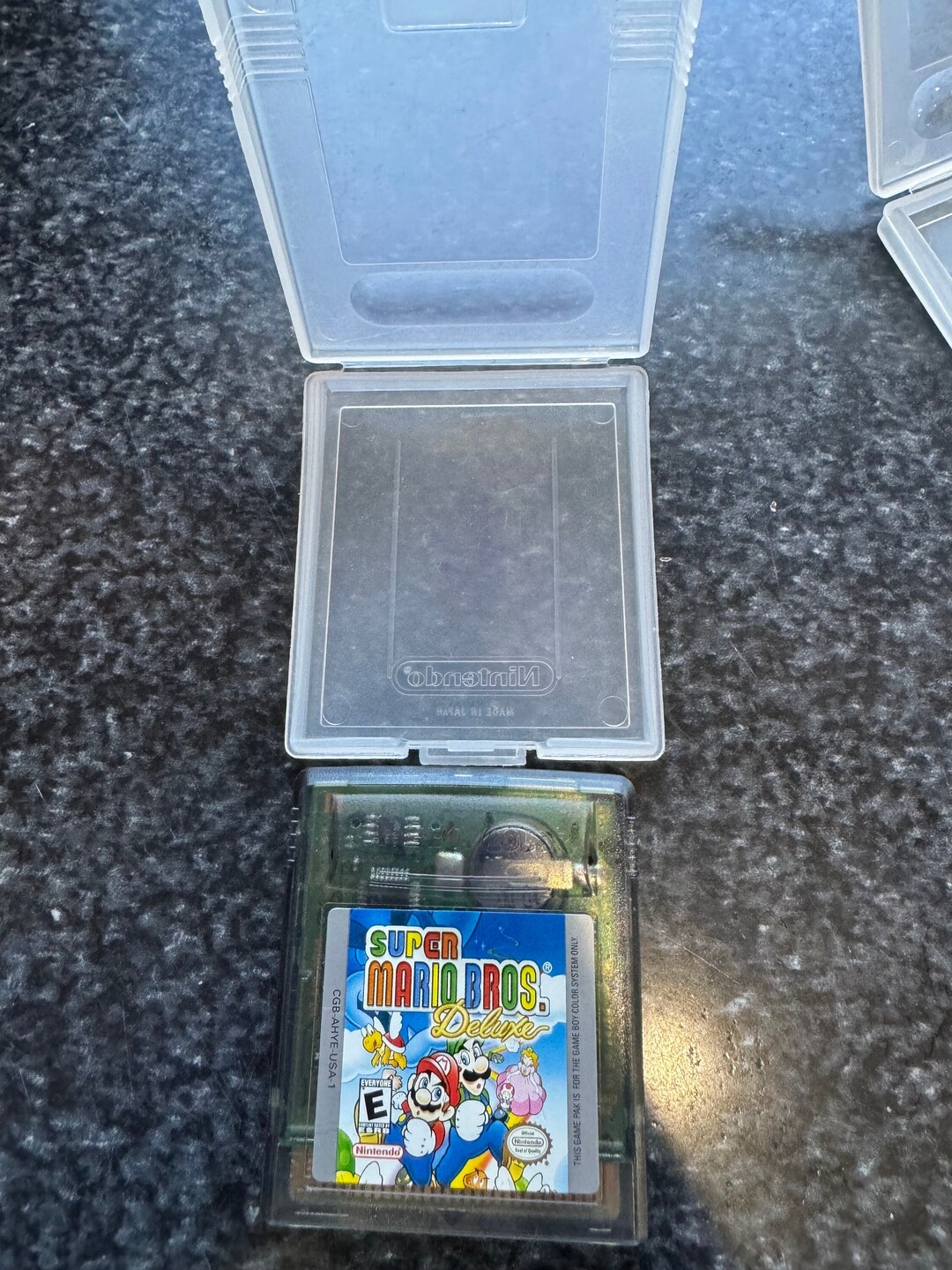 Vintage Super Mario Bros Deluxe Nintendo Game Boy Color Plastic Case - Etsy