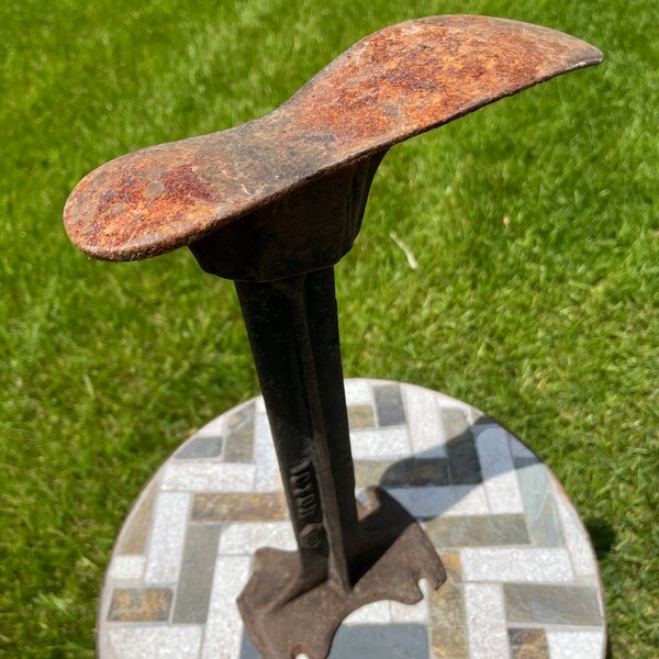 Antique Cast Iron Shoe Cobbler Stand - Etsy