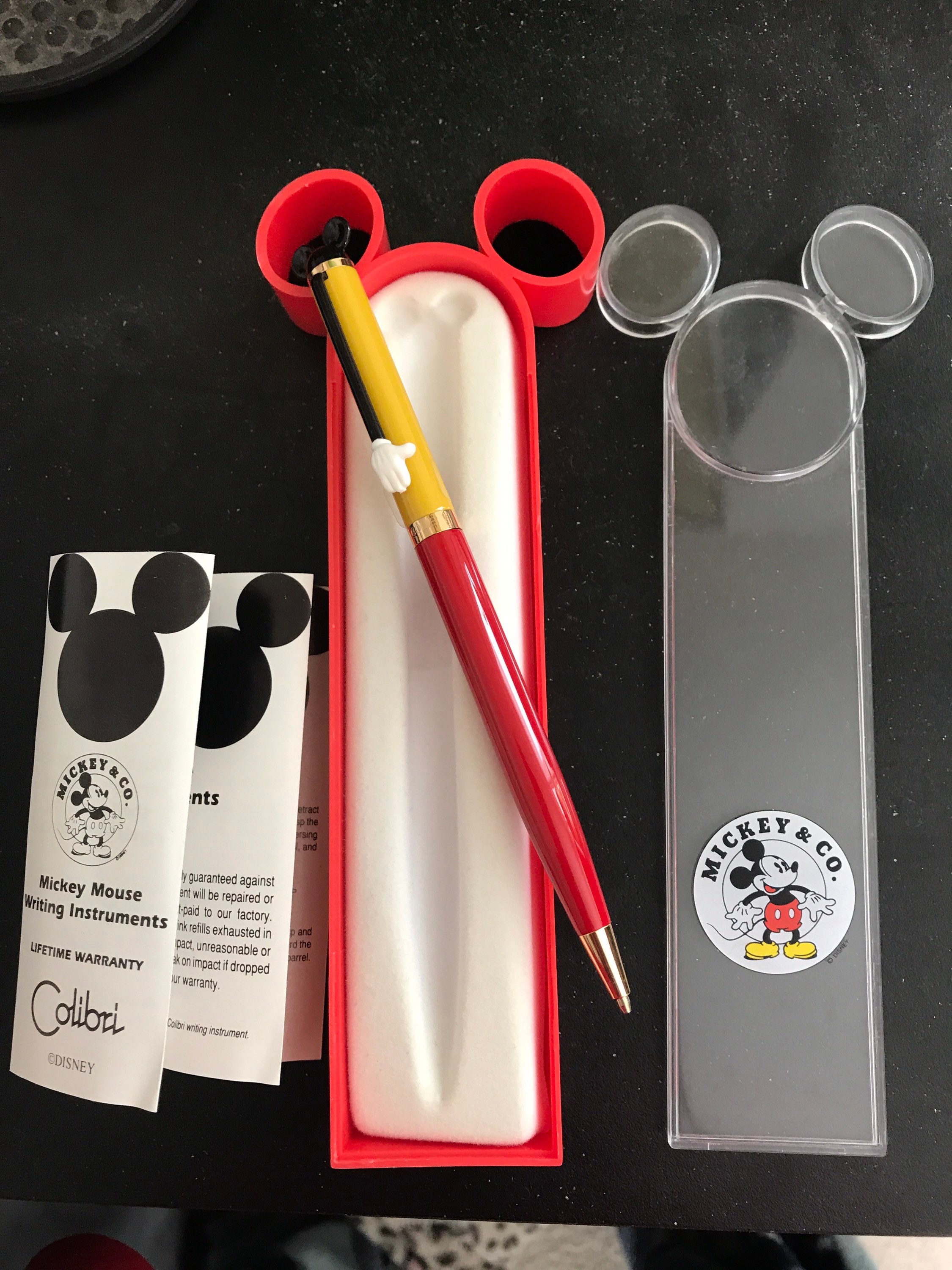 Vintage Mickey Mouse Writing Instrument Roller Ball Pen Disney | Etsy