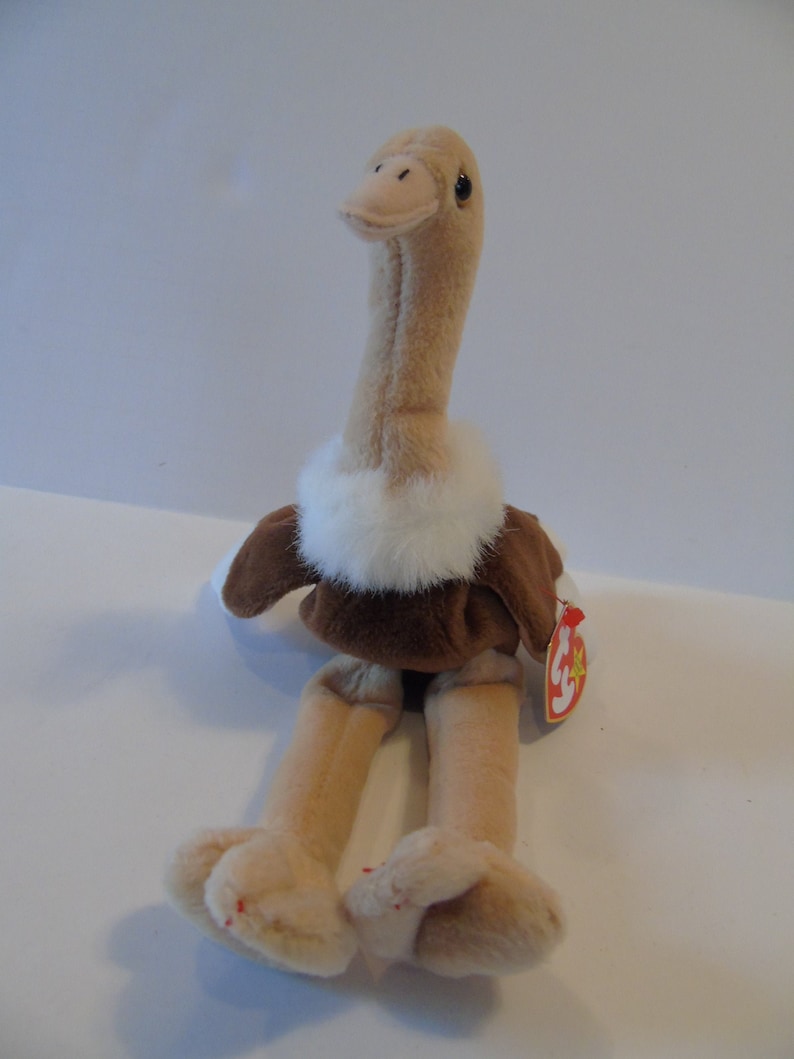 Ty Beanie Babies Stretch the Ostrich Birth Date September 21 - Etsy