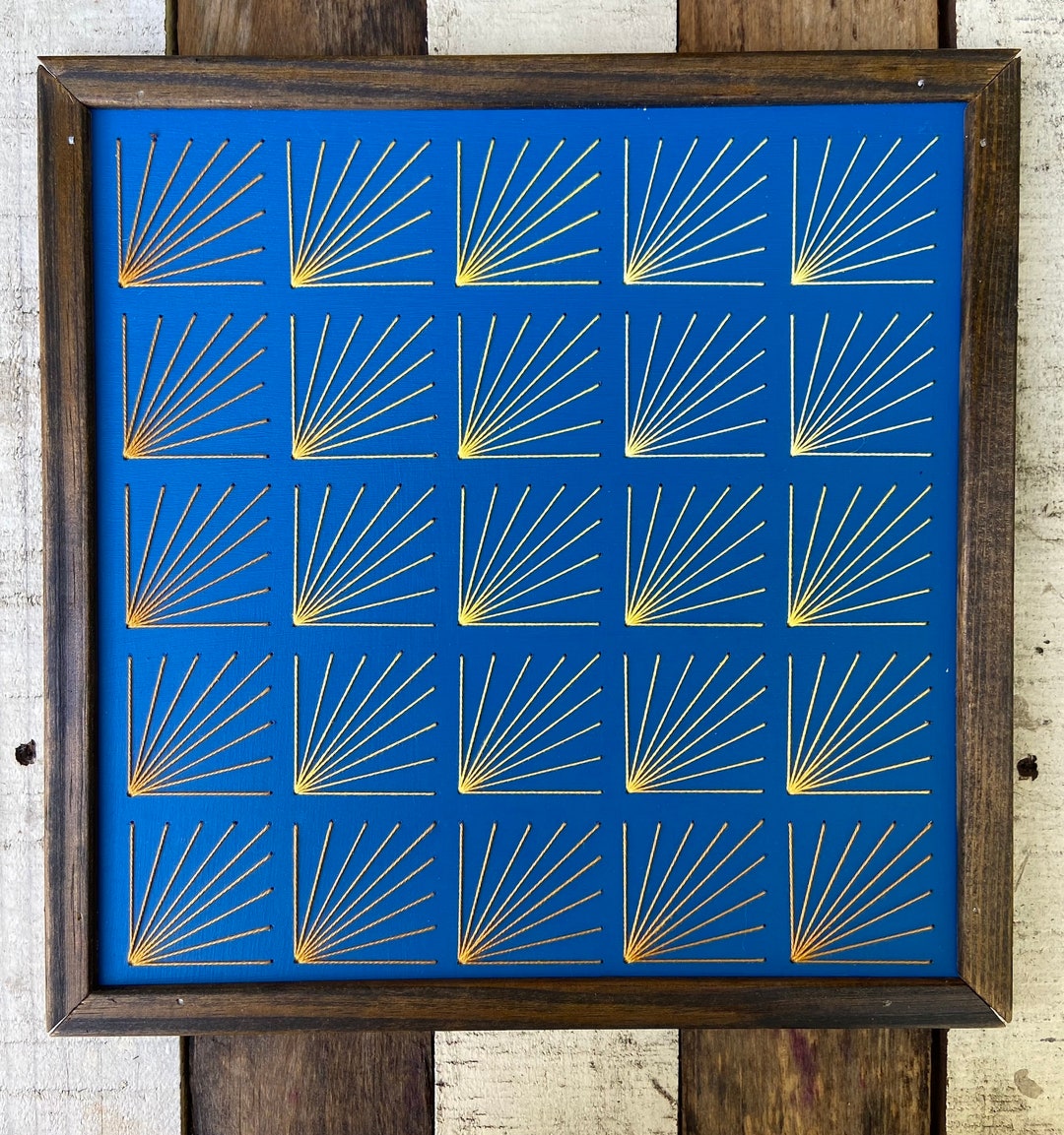 Blue Fan Board - Etsy