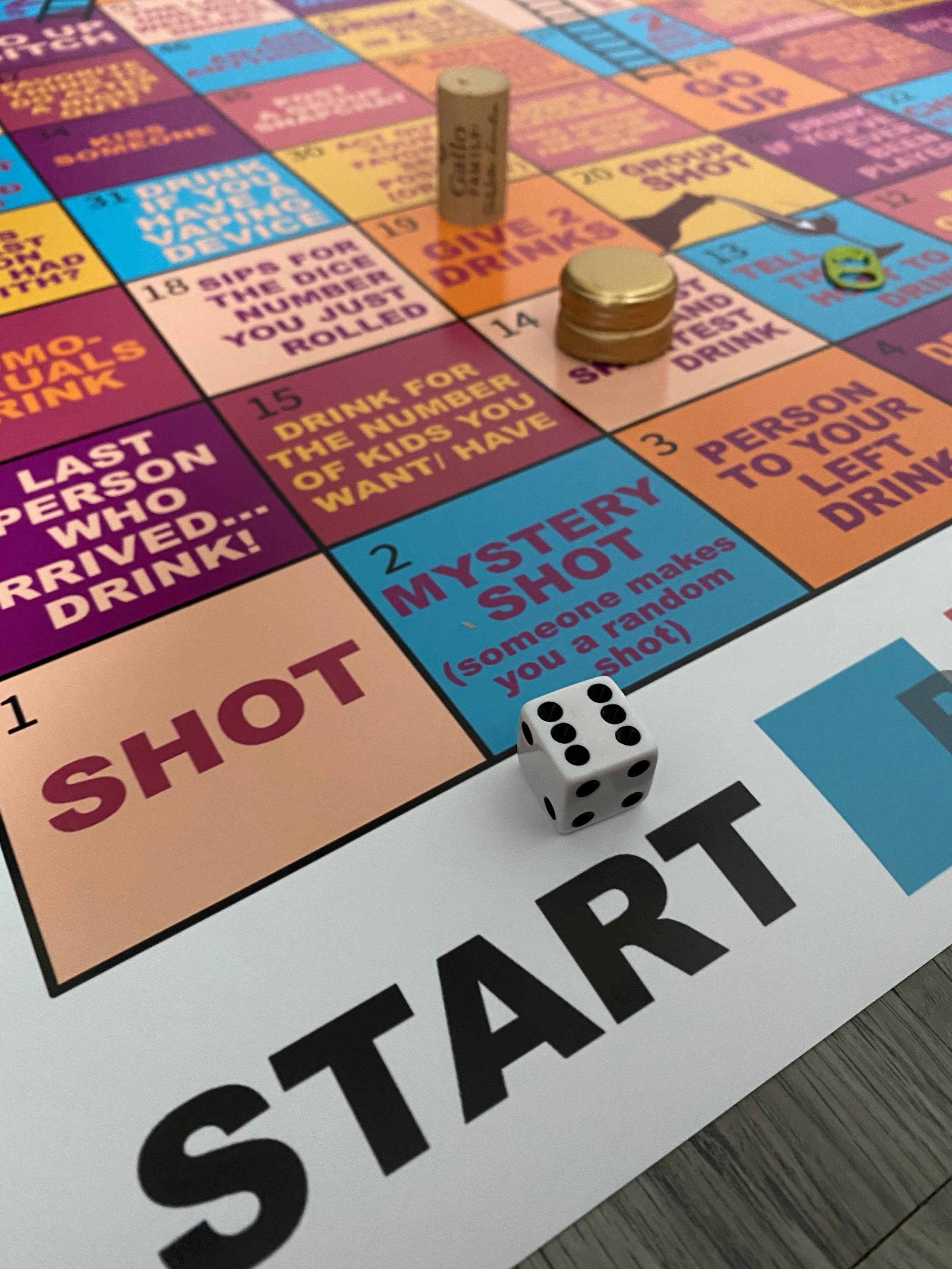 SIPS AND LADDERS | Board Game, Adult Classic Drinking Game, Party Game ...