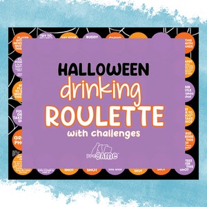 HALLOWEEN DRINKING ROULETTE - Etsy