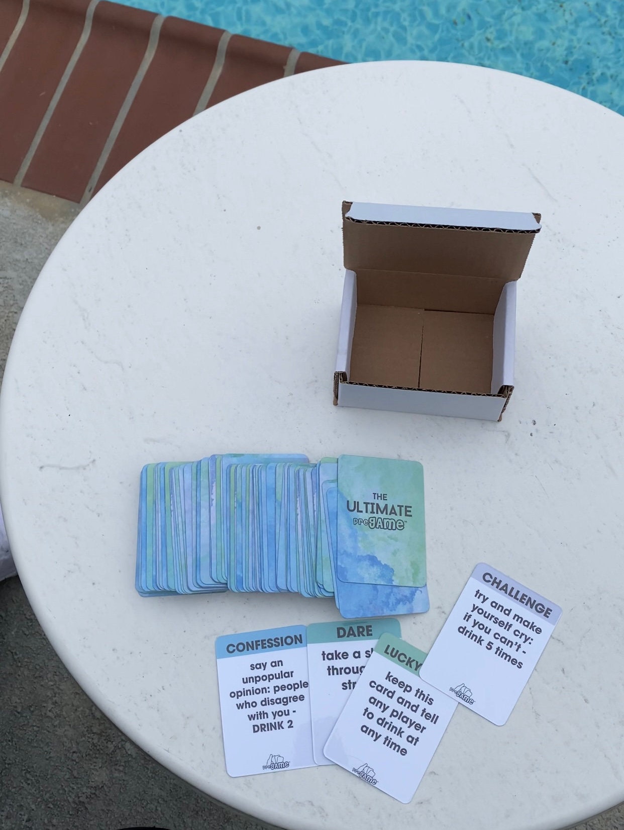 THE ULTIMATE PREGAME Physical Copy, Party Drinking Game, Card Games ...