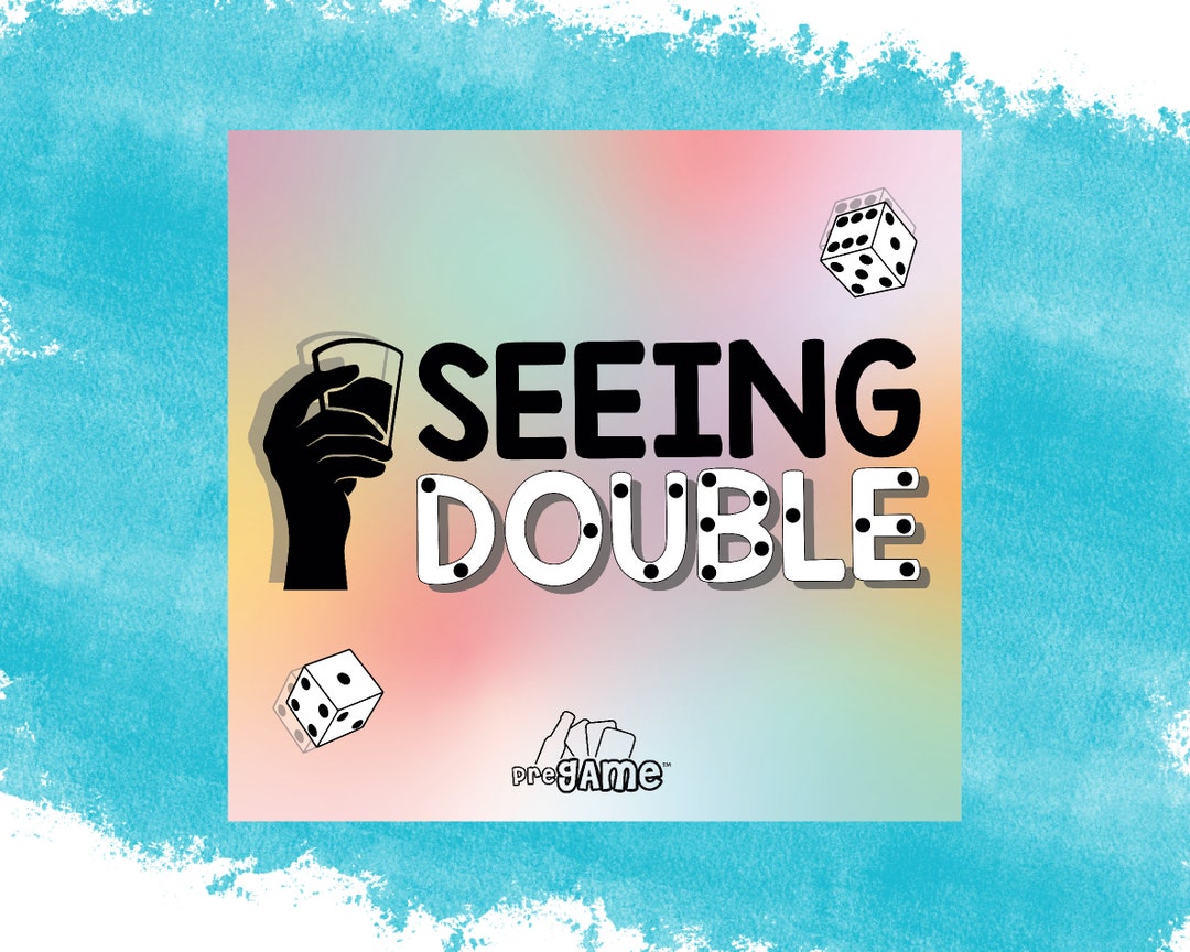 SEEING DOUBLE | Drinking Game, Dice Game, Party Drinking Board Game ...