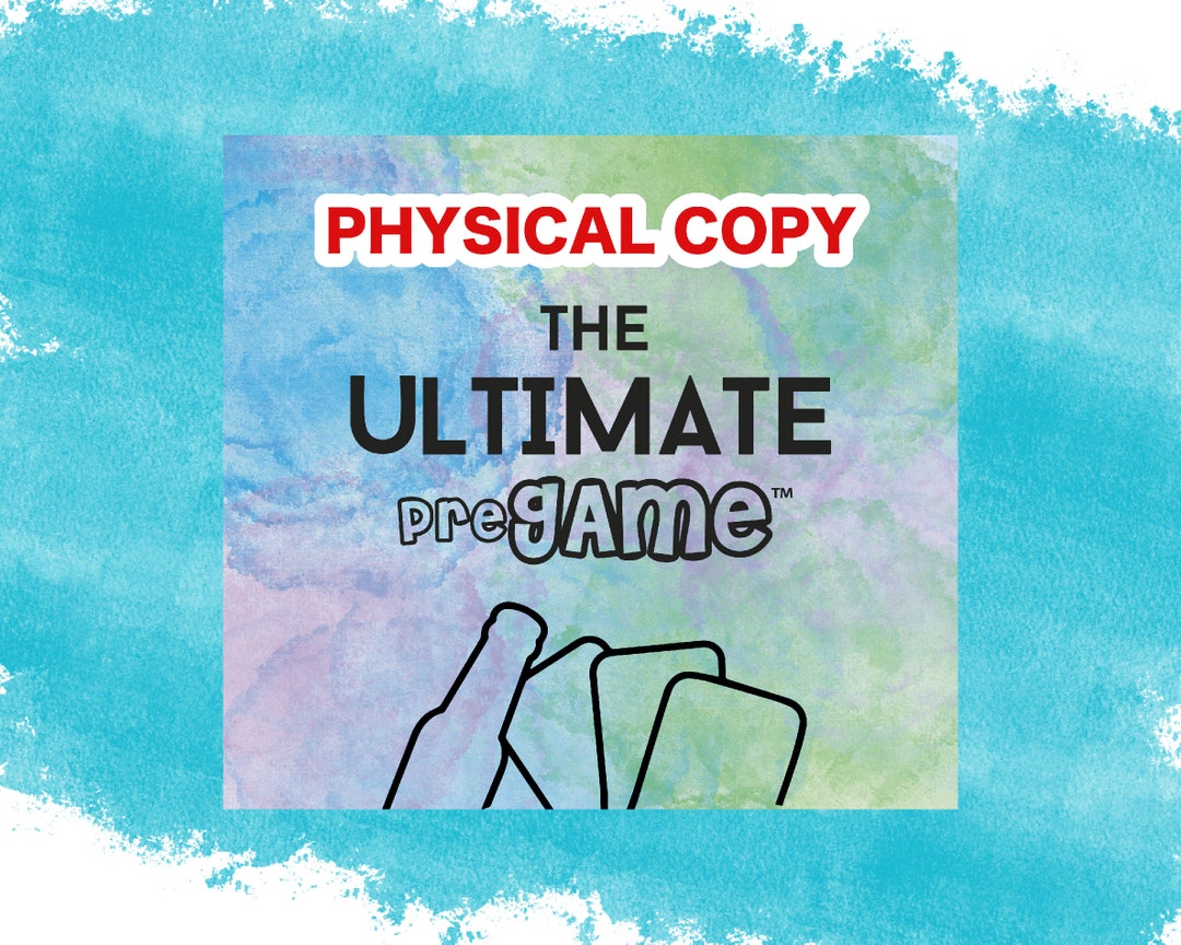 THE ULTIMATE PREGAME Physical Copy, Party Drinking Game, Card Games ...