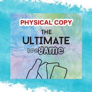 THE ULTIMATE PREGAME Physical Copy, Party Drinking Game, Card Games ...
