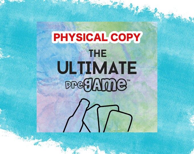 THE ULTIMATE PREGAME Physical Copy, Party Drinking Game, Card Games ...