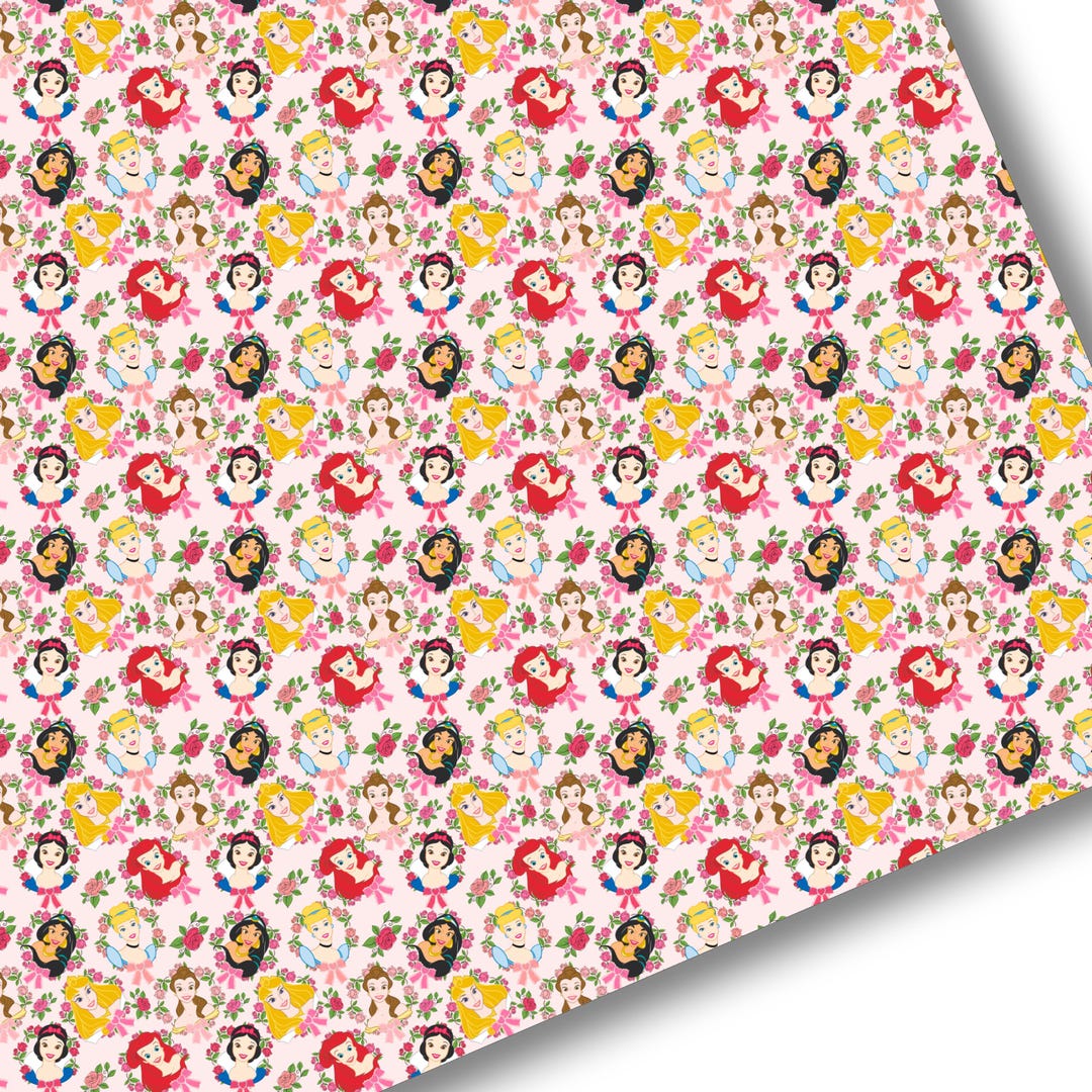 Faux Leather-printed Faux Leather Sheet-vegan Faux Leather-princess ...