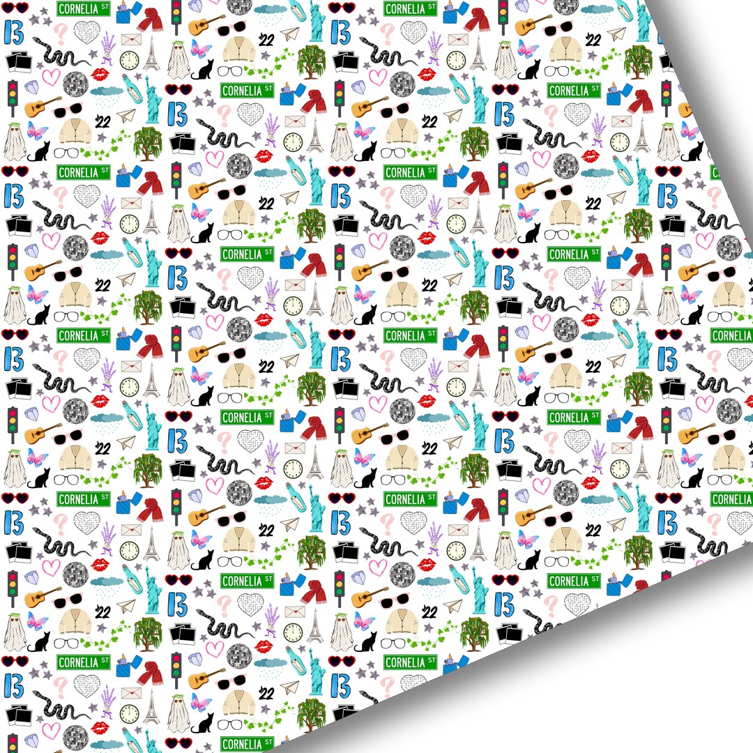 Faux Leather-printed Faux Leather Sheet-vegan Faux Leather-pop Star ...
