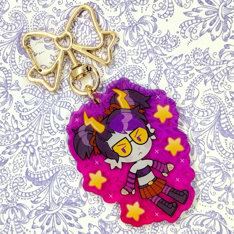 Homestuck Eridan Keychain - Etsy