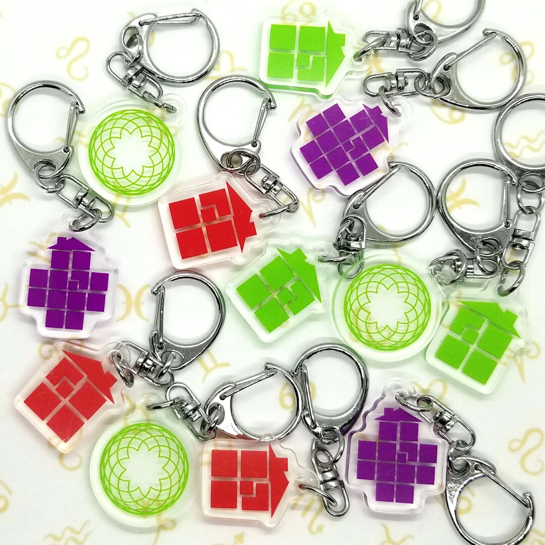 Homestuck Houses and Spirograph 1 Inch Double Sided Charms - Etsy Australia